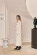 Cream Full Length Wool Coat – SAINT LX