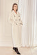 Cream Full Length Wool Coat – SAINT LX